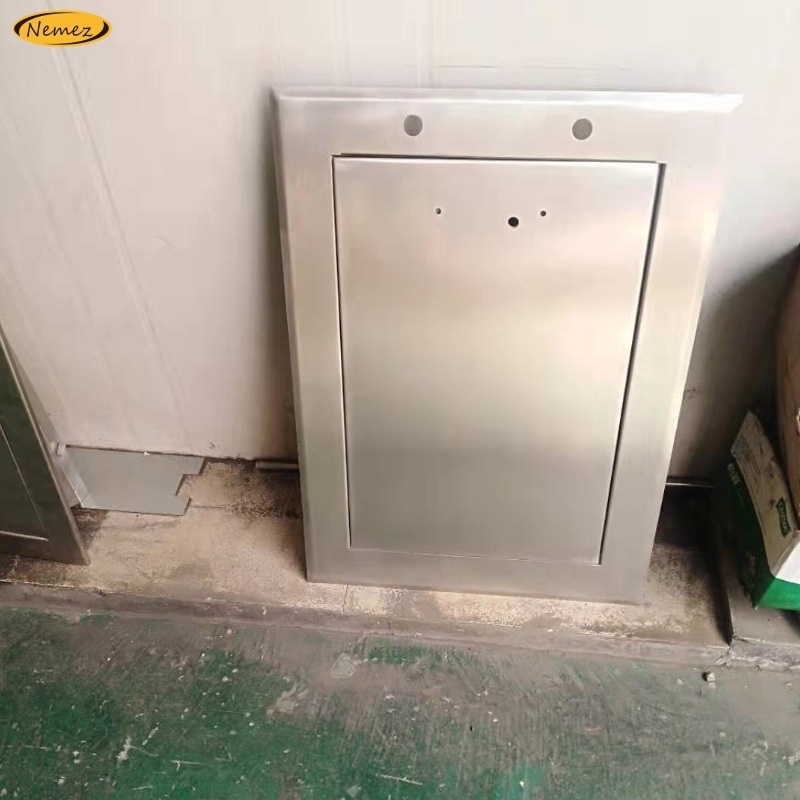 Stainless Steel Countertop Trash Can Amosfun Trash Can Lid Trash ...