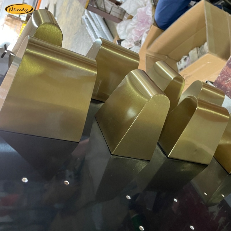 Custom PVD Gold Sheet Metal Fabrication