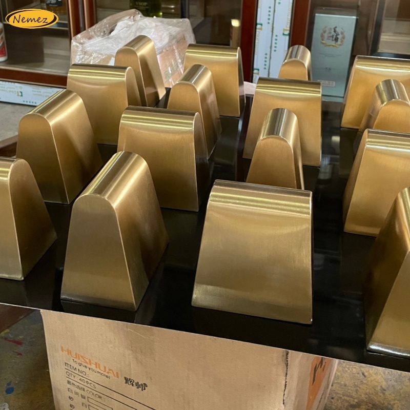 Custom PVD Gold Sheet Metal Fabrication