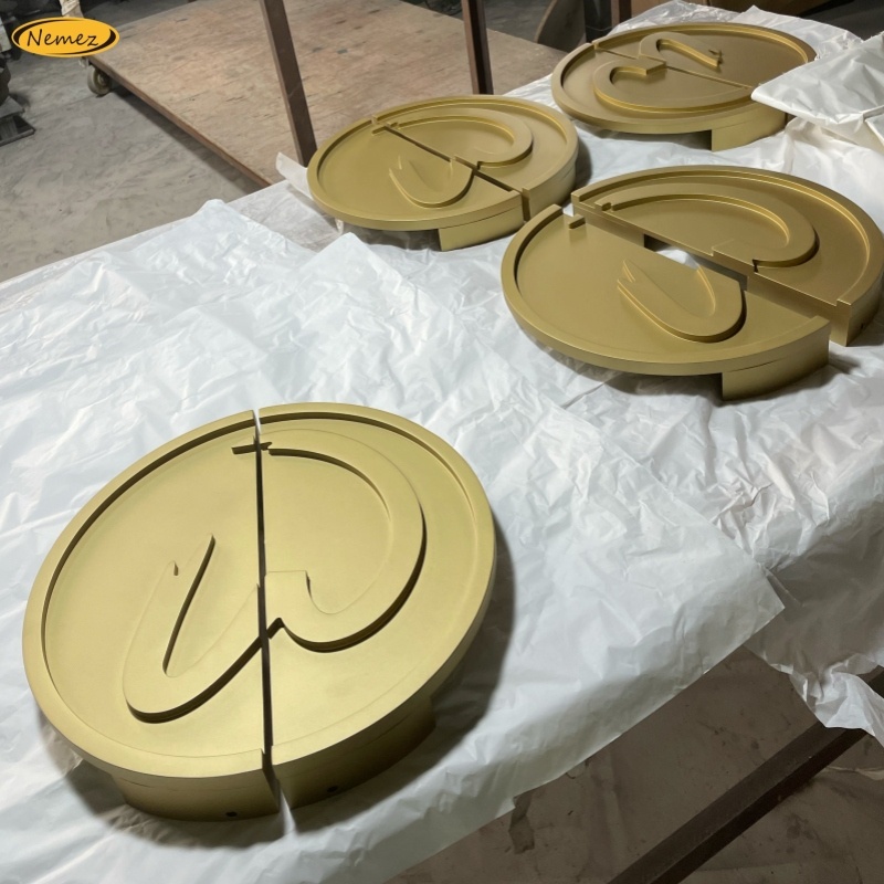 Custom Logo Door Handles-Door Handles-Bespoke Metalwork-Sheet Metal ...