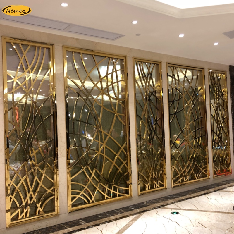 PVD Gold Mirror Finished Decorative Wall Panels-Portfolio-Bespoke ...