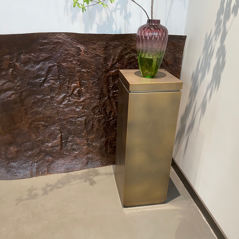 Hotel Lobby Stainless Steel Trash Can